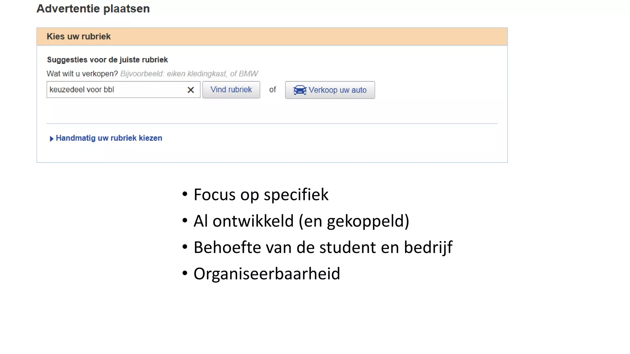 Keuzedelen in de BBL | PPTX