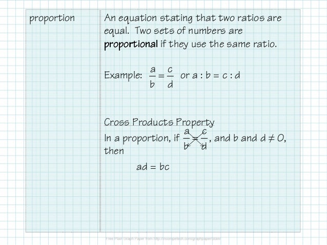 3.8.2 Ratio and Proportion