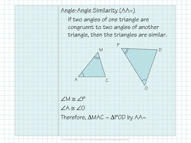 3.8.4 Triangle Similarity | PDF