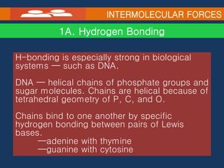 Intermolecular Forces | PPTX