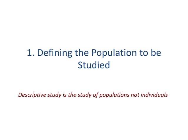 3. descriptive study | PPTX