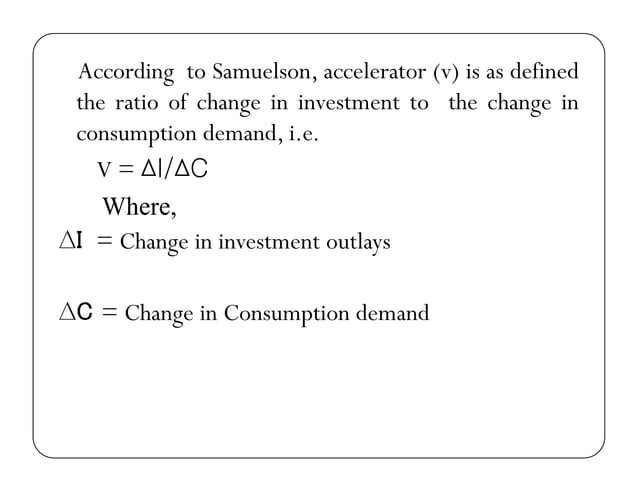 Accelerator Theory | PDF | Stocks and Bonds | Personal Investing