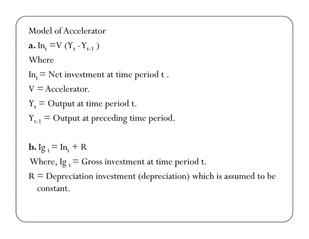 Accelerator Theory | PDF | Stocks and Bonds | Personal Investing
