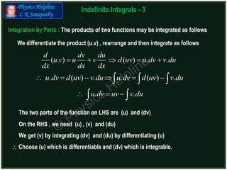 Indefinite Integral 3 | PPT