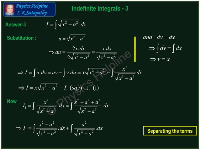 Indefinite Integral 3 | PPT
