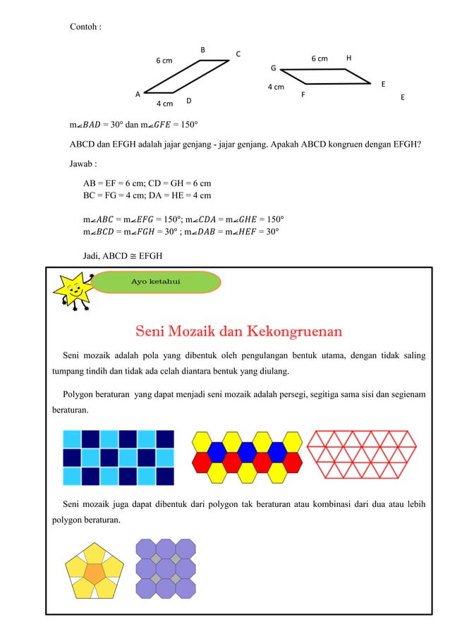 Bahan Ajar kesebangunan | PDF