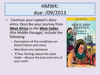 3. the middle passage | PPT