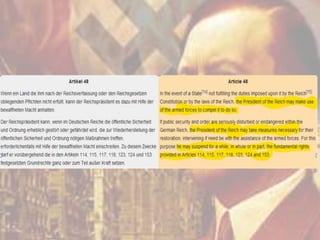 Sec 3N Hist (Elec) Chapter 3.1: Hitler's Germany (Hitler's rise to ...