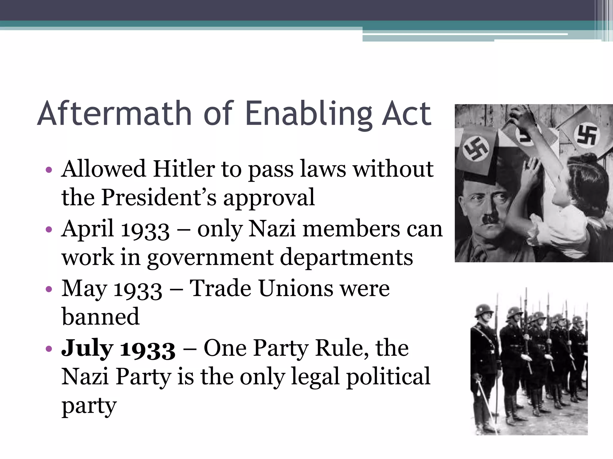 Sec 3N Hist (Elec) Chapter 3.3: Hitler's Germany (Impact of Hitler's ...