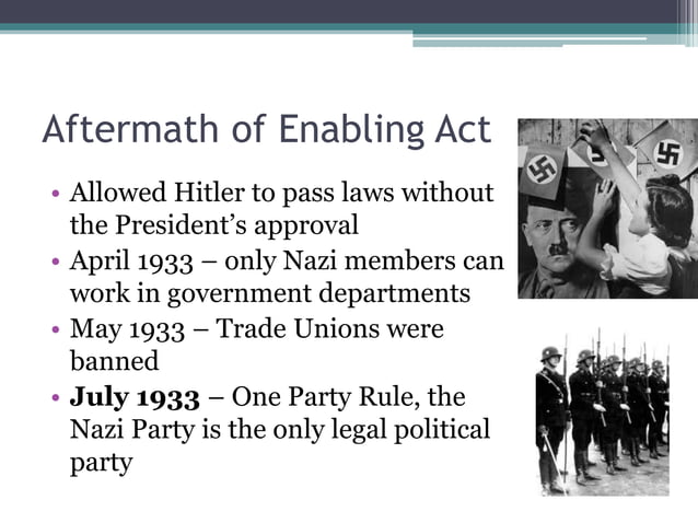Sec 3N Hist (Elec) Chapter 3.3: Hitler's Germany (Impact of Hitler's ...
