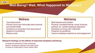 How to Create a Culture of Organizational Well-being | PDF