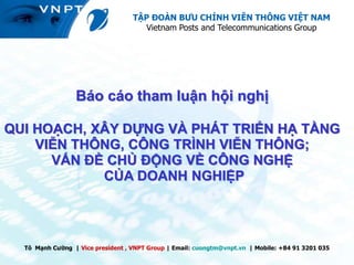 VNPT và Luật Viễn thông | PPTX