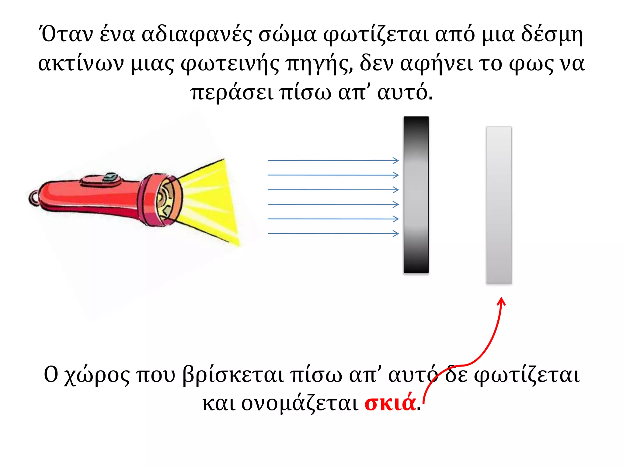 φως σκιες | PPT