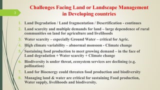 N.H. Ravindranath - Greening india mission; landscape management ...