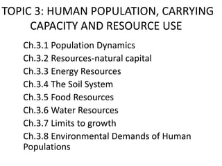 3.1 population dynamics IB ESS/GEO | PPTX
