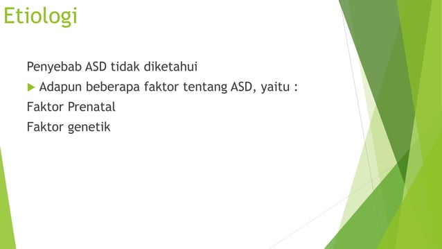 ASKEP ATRIAL SEPTAL DEFECT (ASD) | PPTX