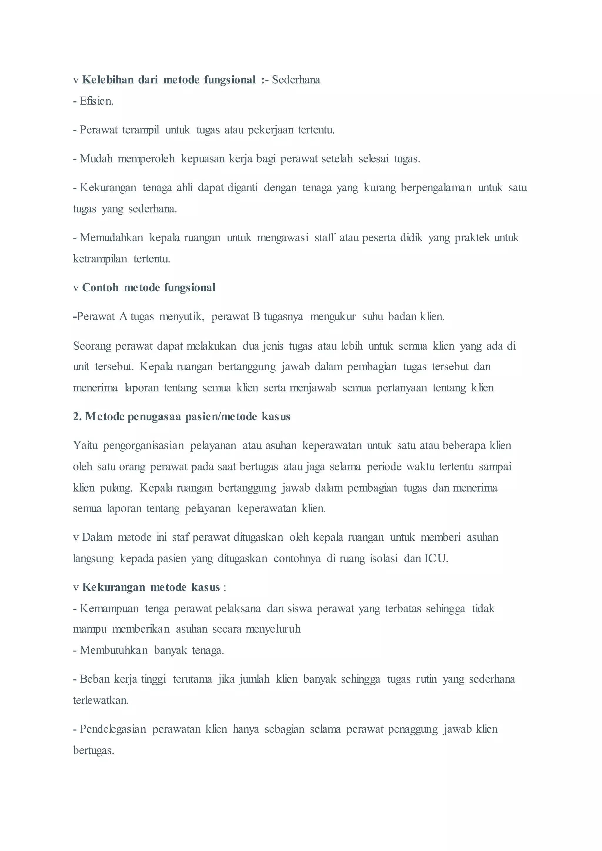 Metode penugasan fungsional | DOCX