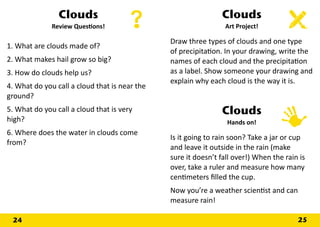 clouds and types | PDF | Weather | Science