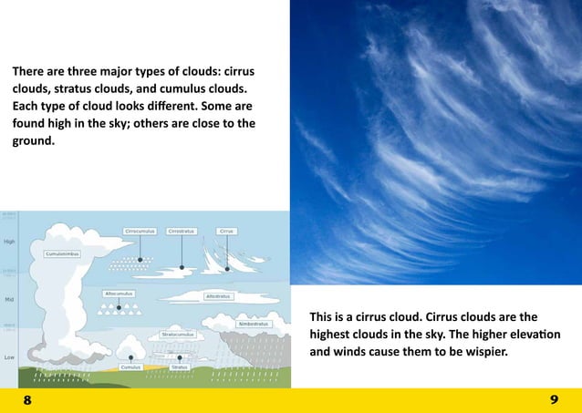 clouds and types | PDF | Weather | Science