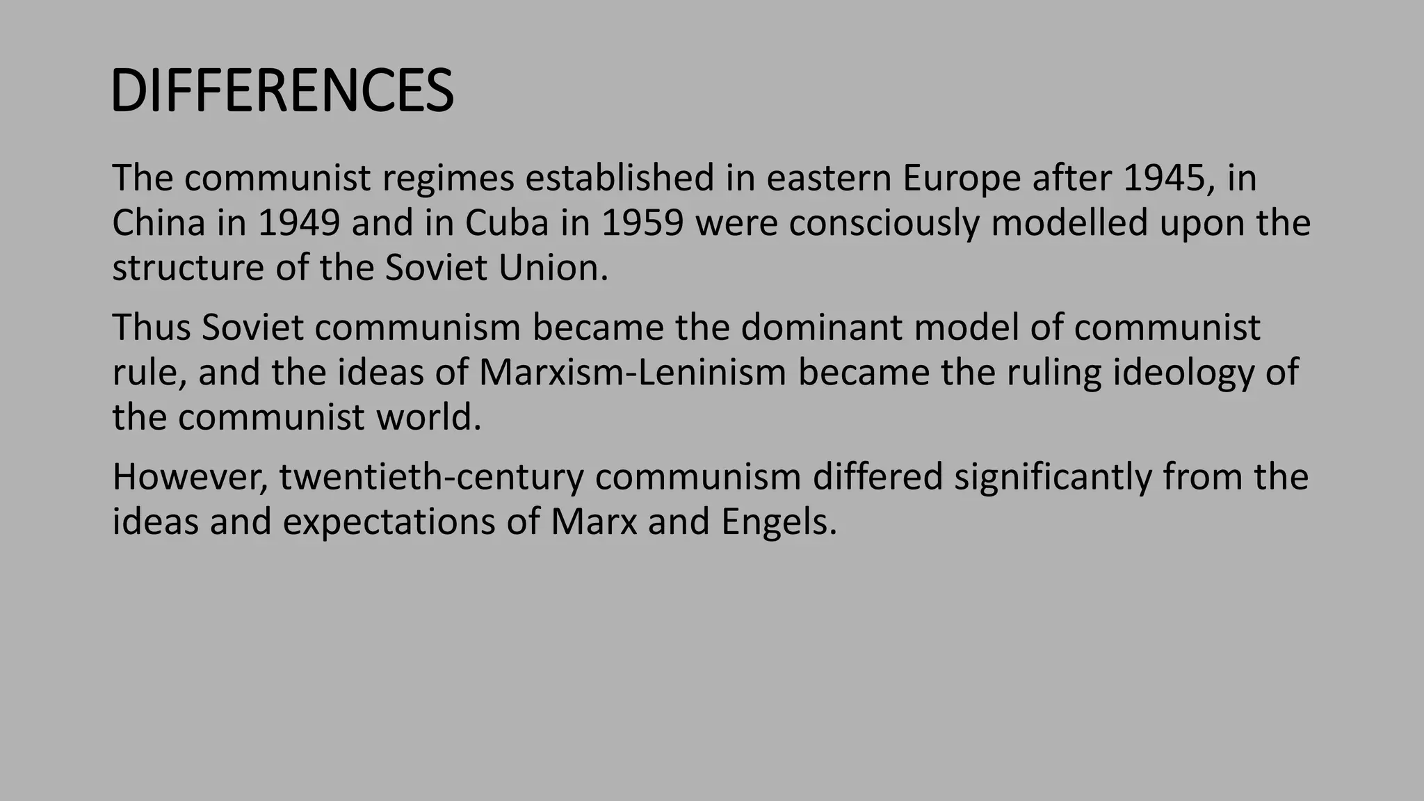 POLITICAL IDEOLOGIES - MARXISM | PPTX
