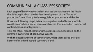 POLITICAL IDEOLOGIES - MARXISM | PPTX