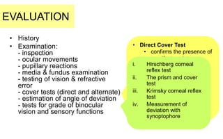 concomitant strabismus | PPTX