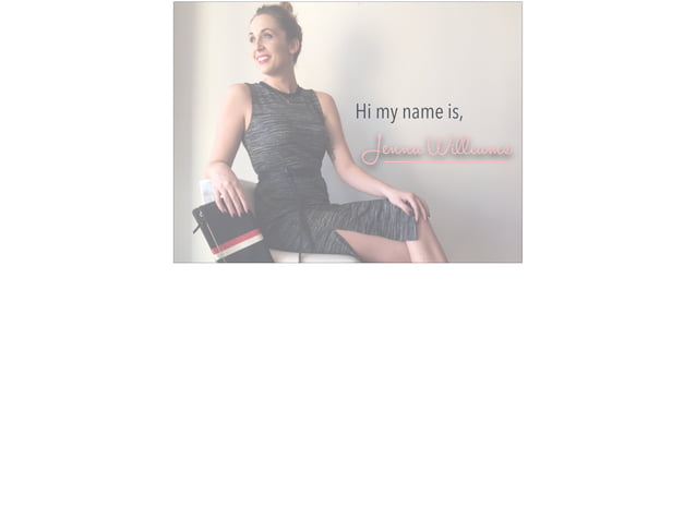 Jenna Williams - Personal Persona Project | PPT