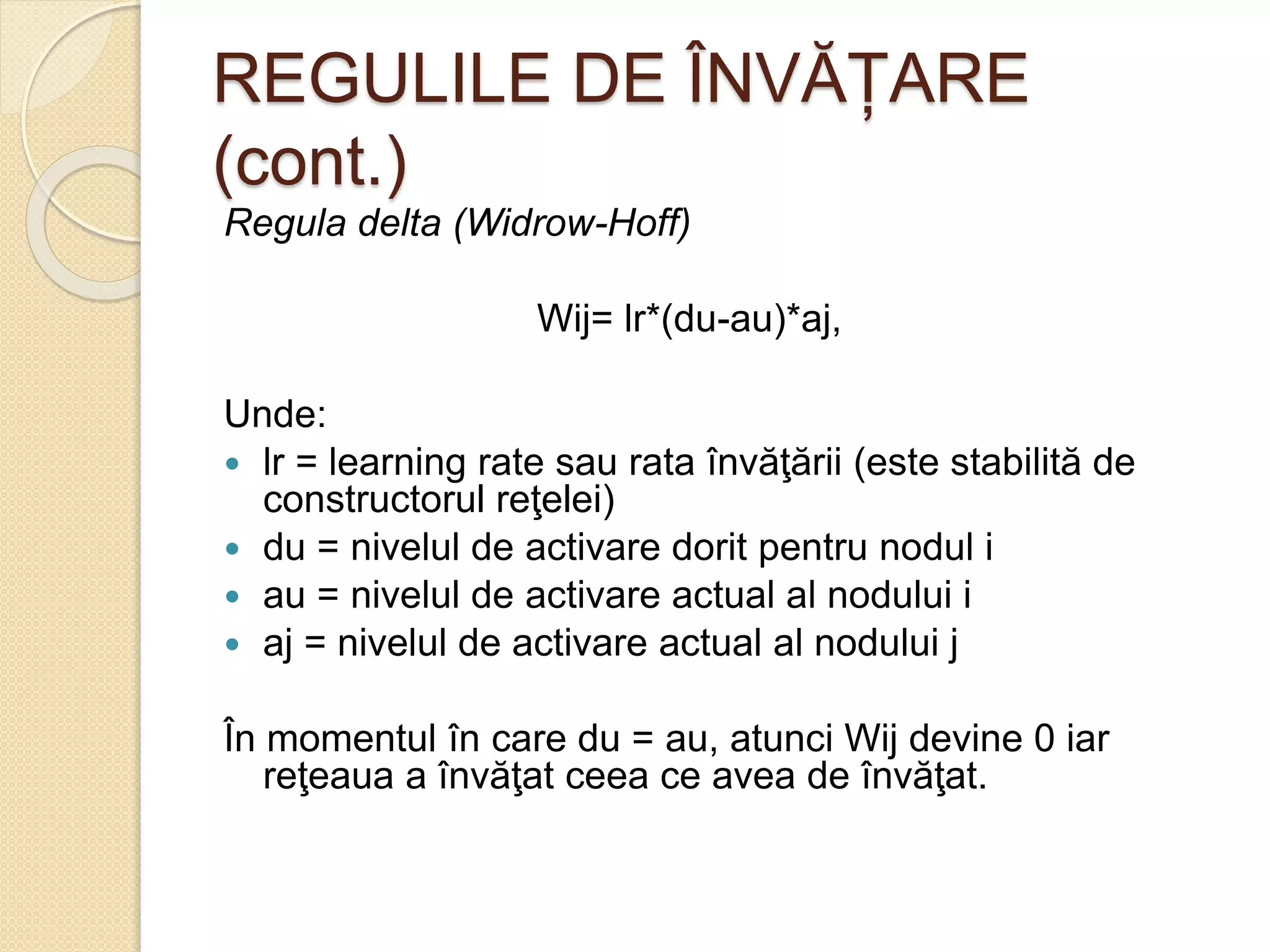 Retele neuronale | PPTX