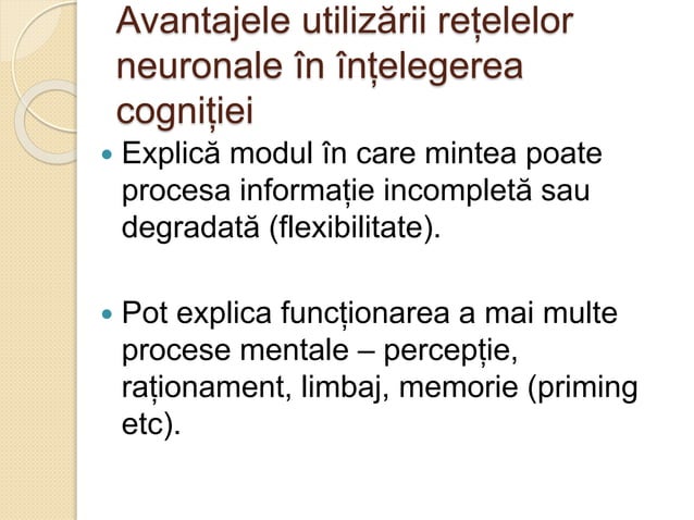 Retele neuronale | PPT