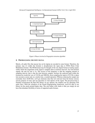 Audio Signal Identification and Search Approach for Minimizing the ...