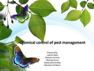 Chemical Control | PPTX