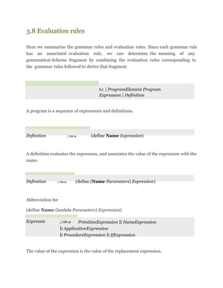 evaluation rules | PPT