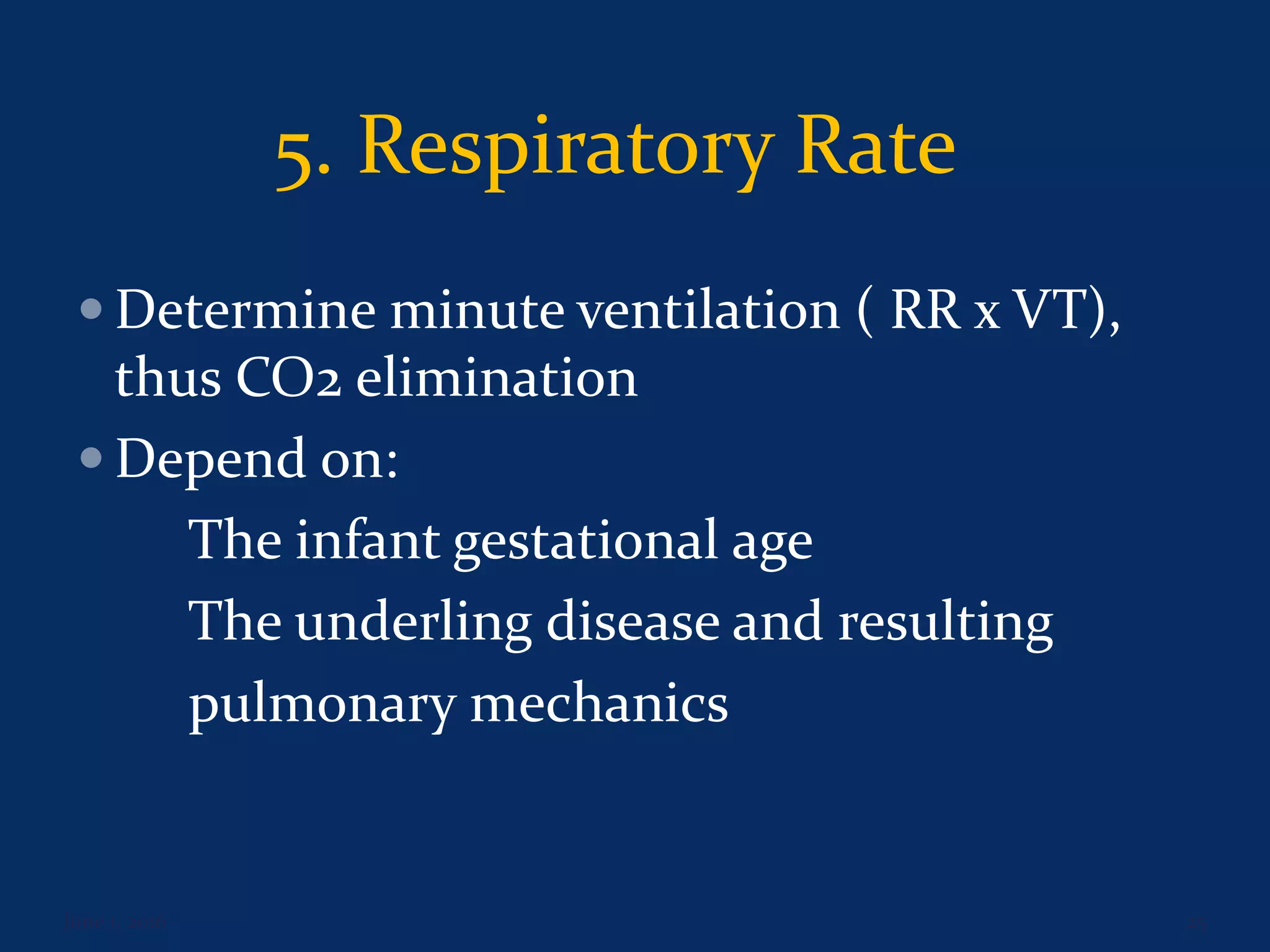 3. ventilatory setting | PPTX