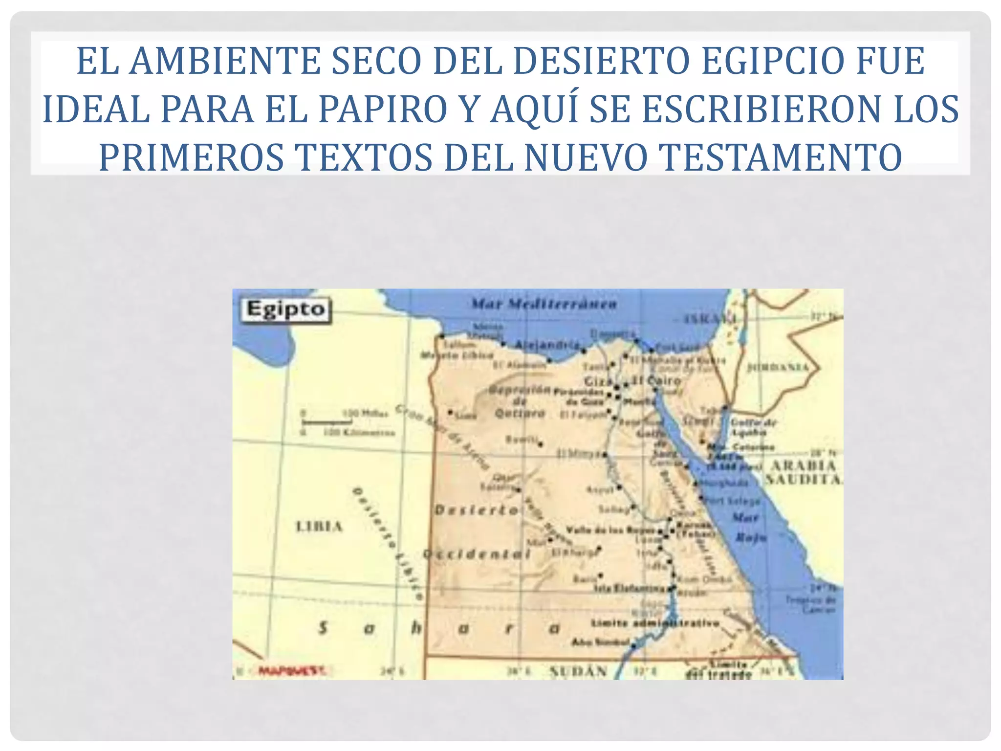 Los papiros del Nuevo Testamento | PPT | Descarga Gratuita