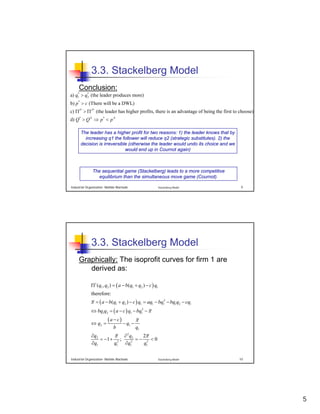 stackelberg model | PDF