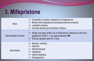 Medical induction of labour | PPTX