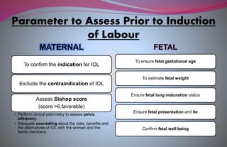 Medical induction of labour | PPTX