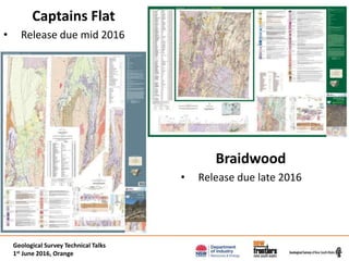 Results from the Captains Flat and Braidwood mapping projects | PPT