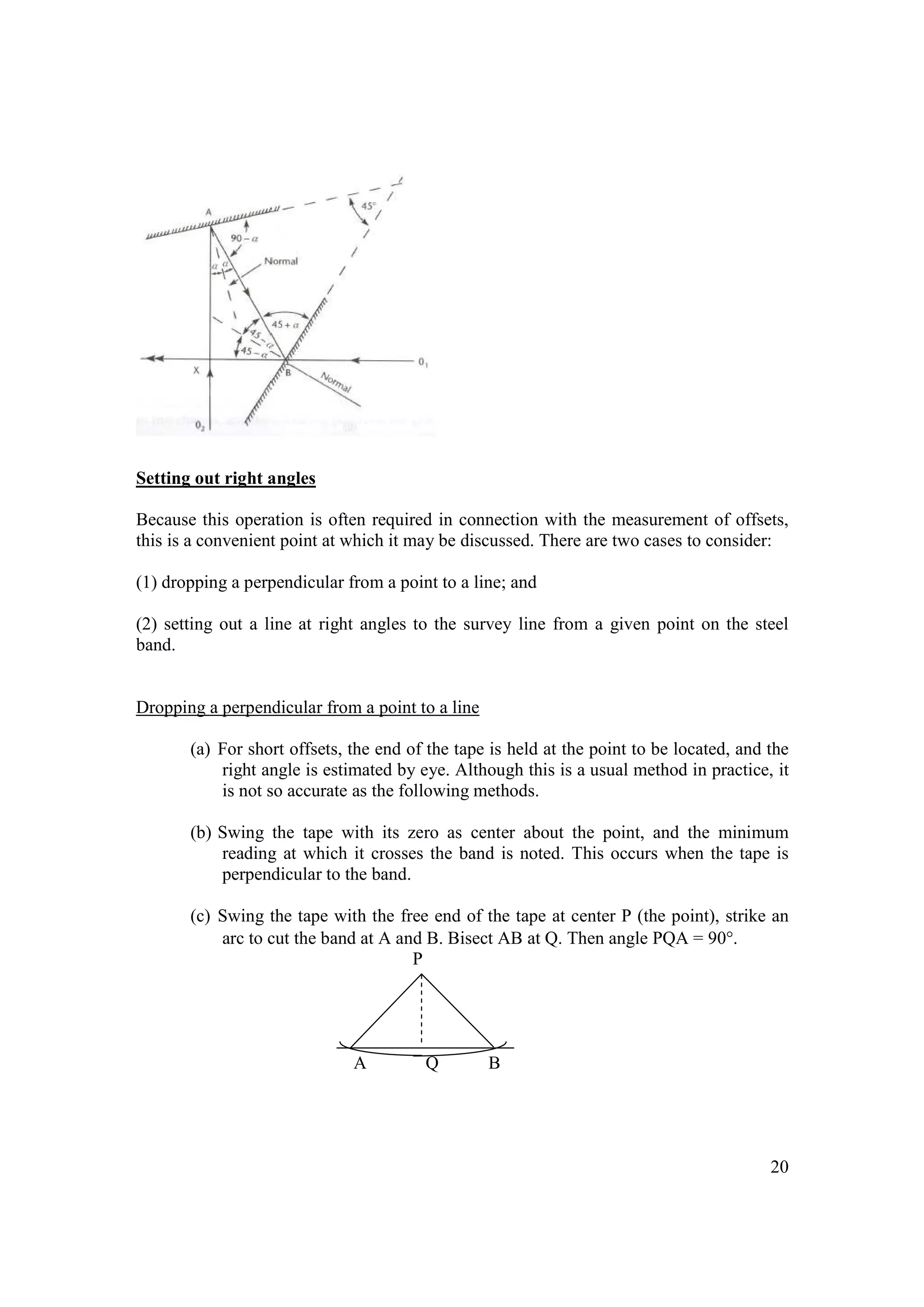 S2 3.1 tape and offset surveying | PDF