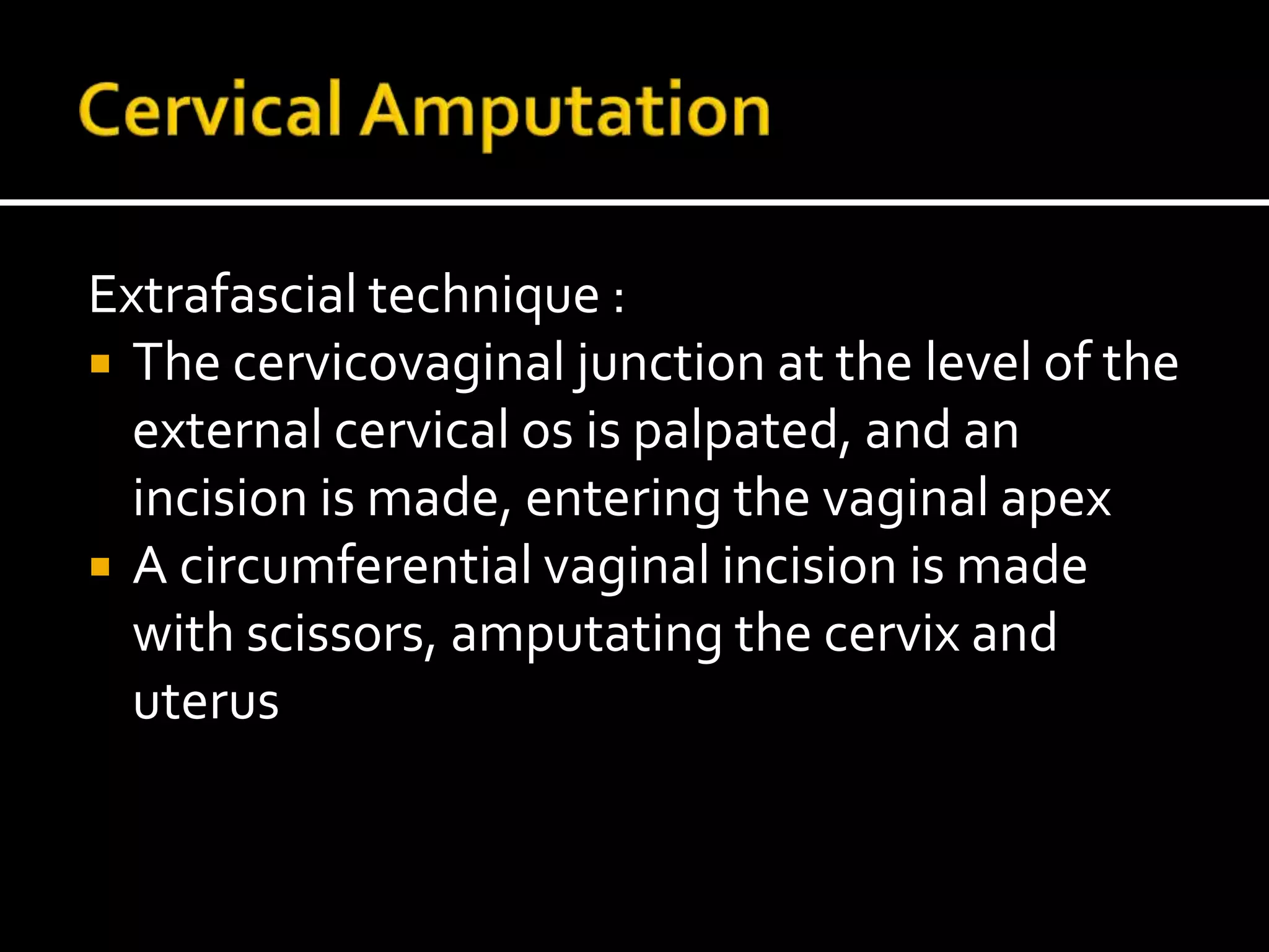 evidence base steps hysterectomy | PDF | Pregnancy | Reproductive Health