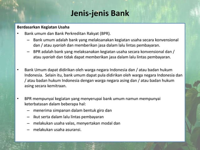 Bank Umum | PPTX