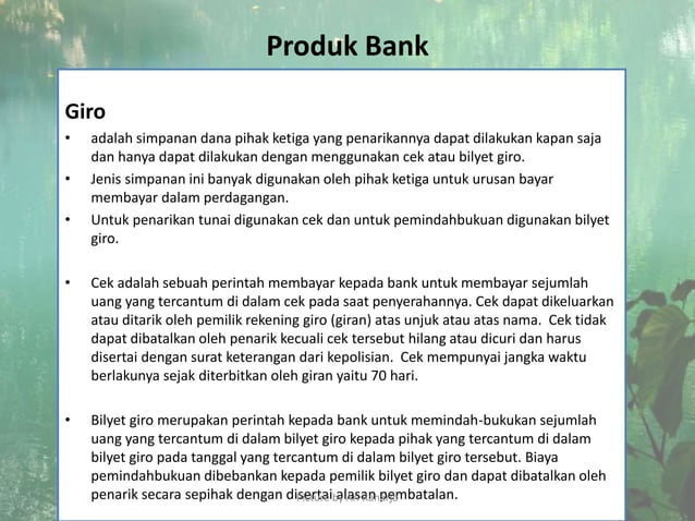 Bank Umum | PPTX