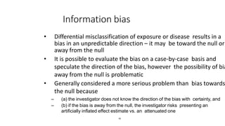 3.5.1 information bias | PPTX