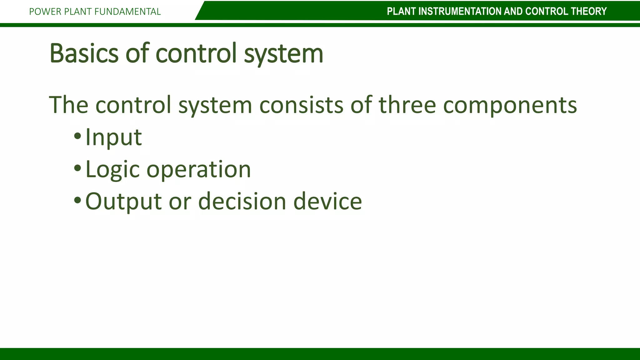 3.plant instrumentation and control theory | PPTX