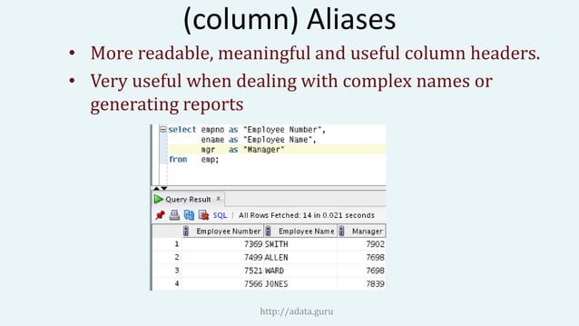 Oracle SQL - Select Part -1 let's write some queries! | PPT Oracle SQL - Select Part -1 let's write some queries! | PPT