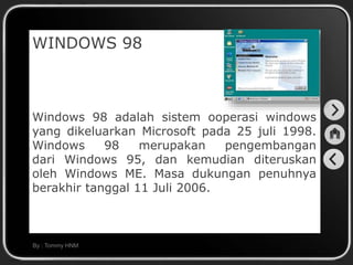 3.1 perkembangan sistem operasi closed source tommy hnm - 29 - x rc | PPTX