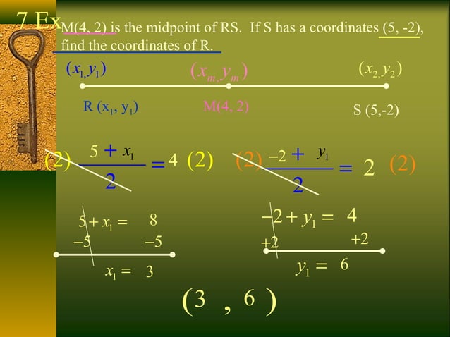 3. apply distance and midpoint | PPT