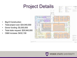 Weber State University Lindquist Hall Renovation (Social Sciences ...