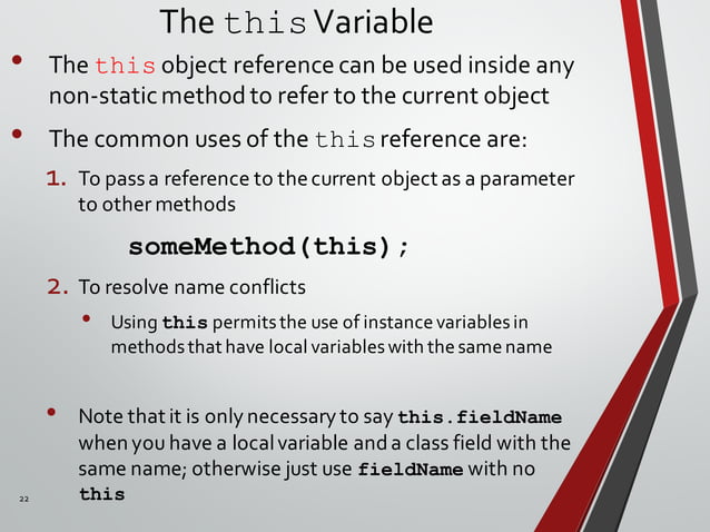 Java Oop Programming Language Part 3 Class And Object Pdf