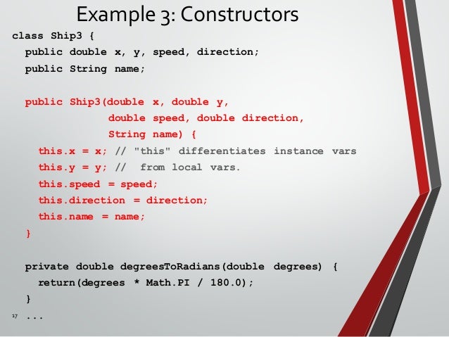 Java Oop Programming Language Part 3 Class And Object